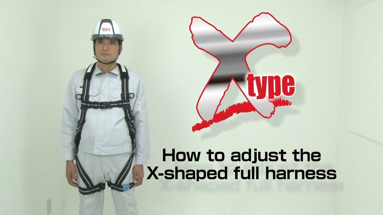 【KH】How to adjust the X-shaped full harness - YouTube