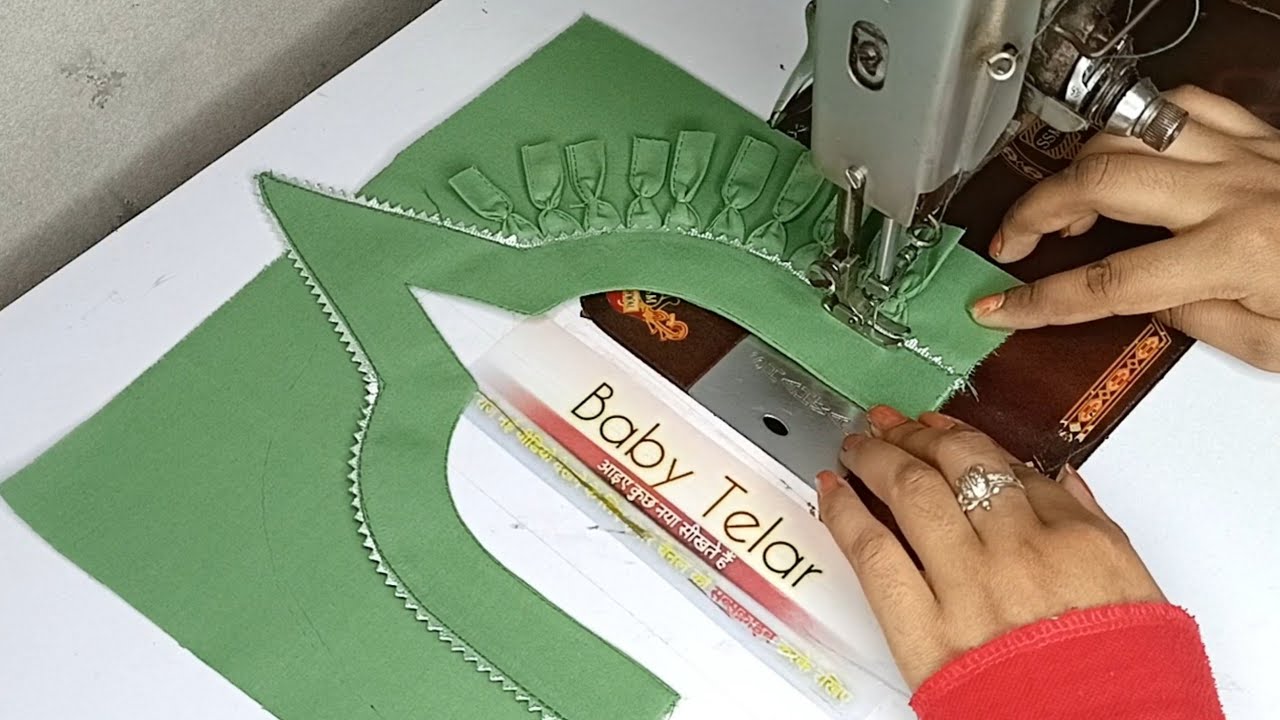 popular pattern simple neck design - YouTube