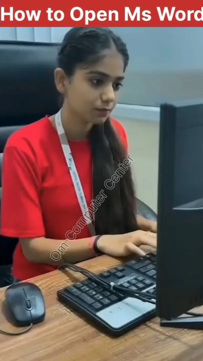 How to Open MS Word in Computer || #msword2010 #windows #excel #microsoftoffice - YouTube