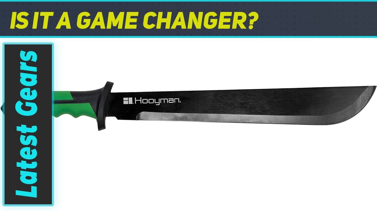 Hooyman Bush Machete - The Best Heavy Duty Machete for Outdoor ...