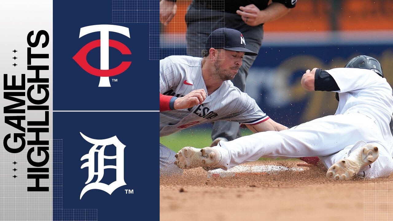 Twins vs. Tigers Game Highlights (6/25/23) | MLB Highlights - YouTube