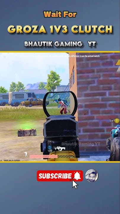 Groza 1v3 Clutch 🔥#shorts #bgmi #gaming #pubgmobile #clutch #1v3 - YouTube