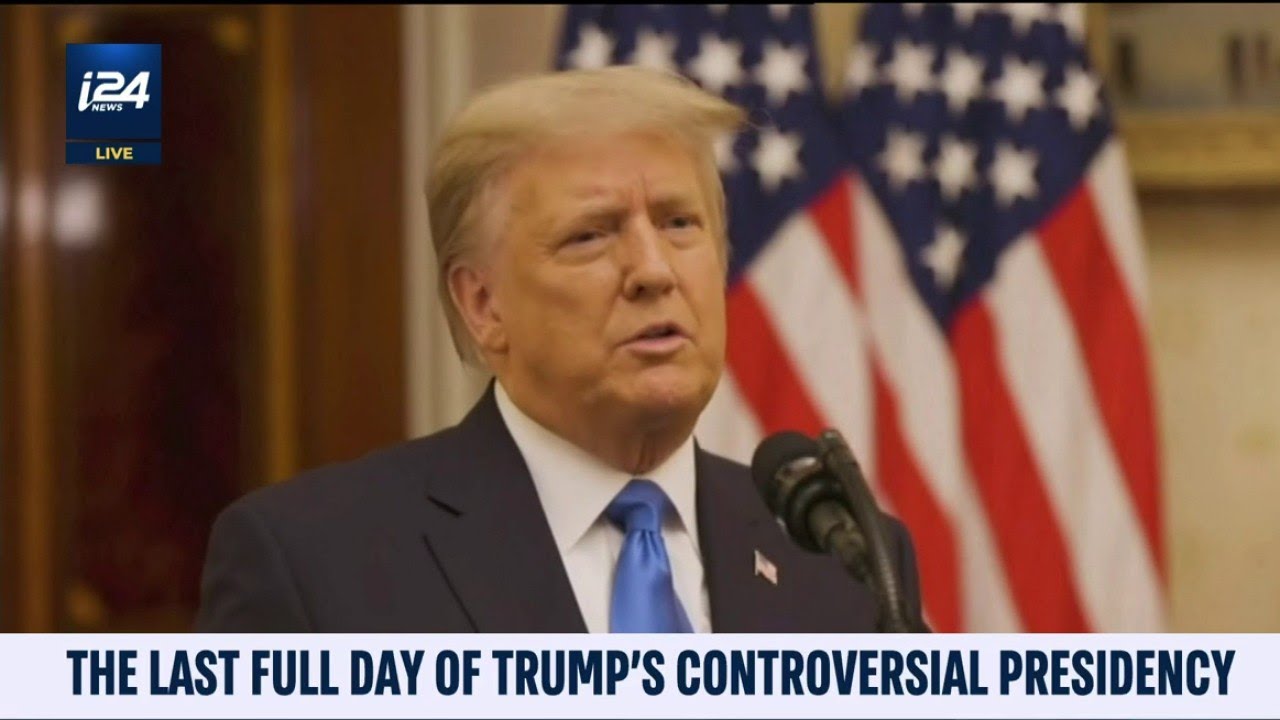 Donald Trump Delivers Farewell Speech as Presidency Ends - YouTube