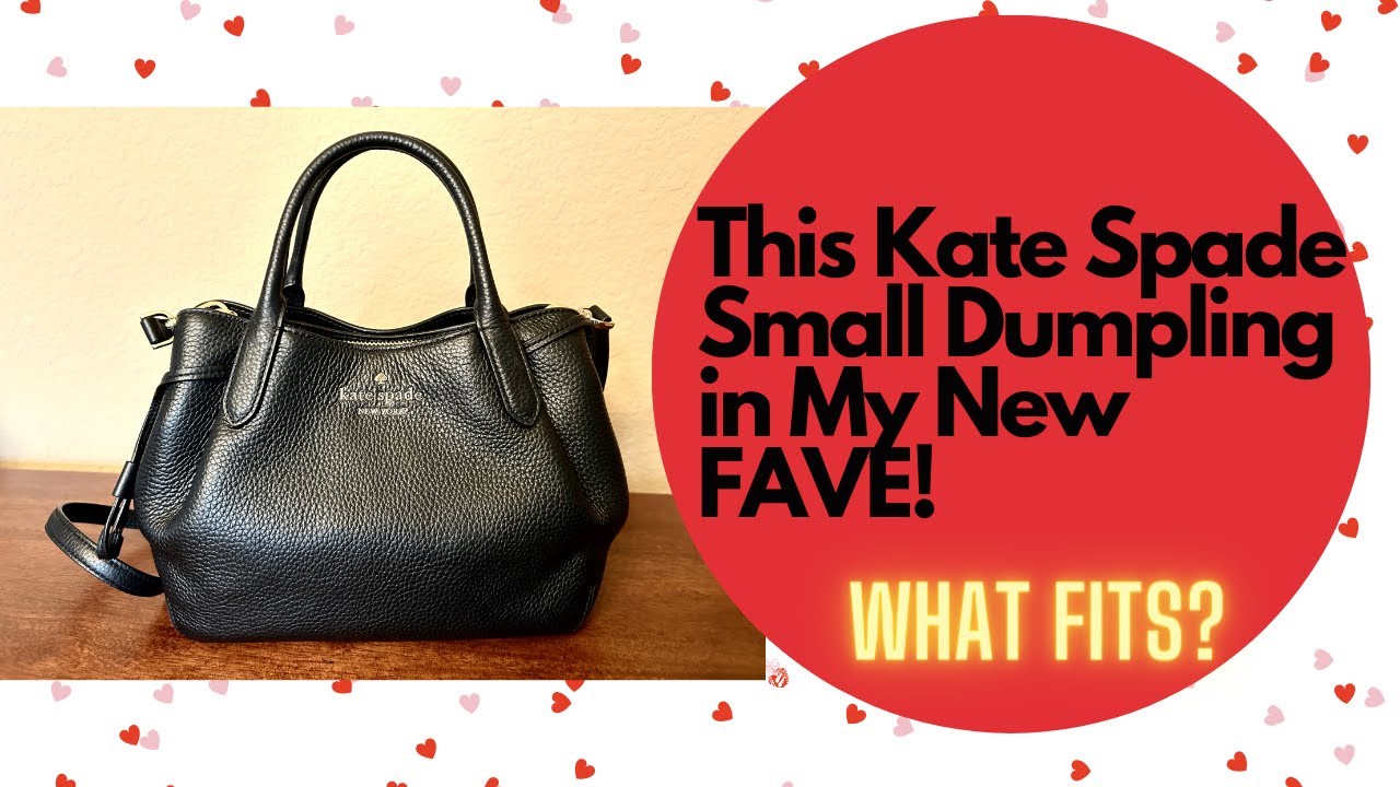 This Kate Spade Small Dumpling is My NEW FAVE! What Fits? - YouTube