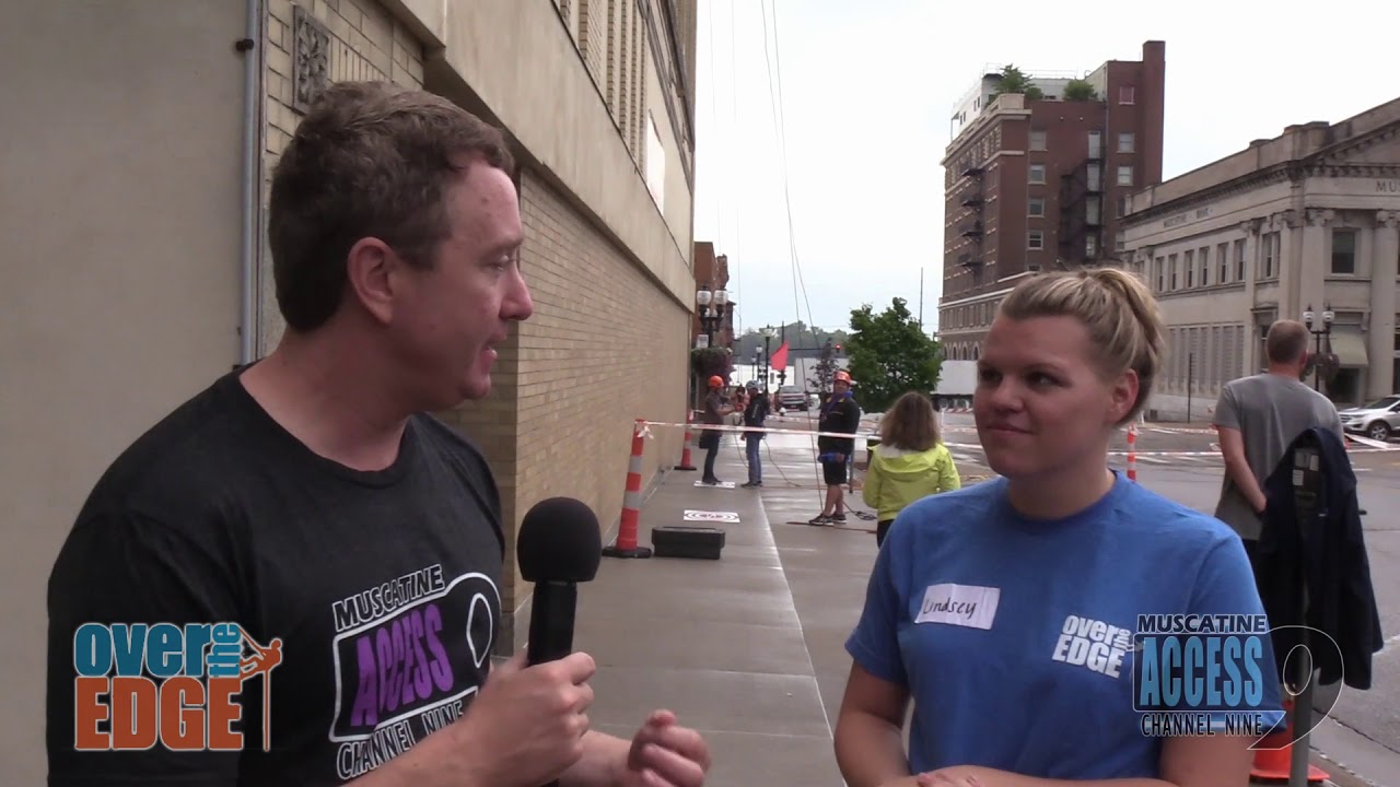 "Over the Edge" - Muscatine Area 2019 Fundraising event - YouTube