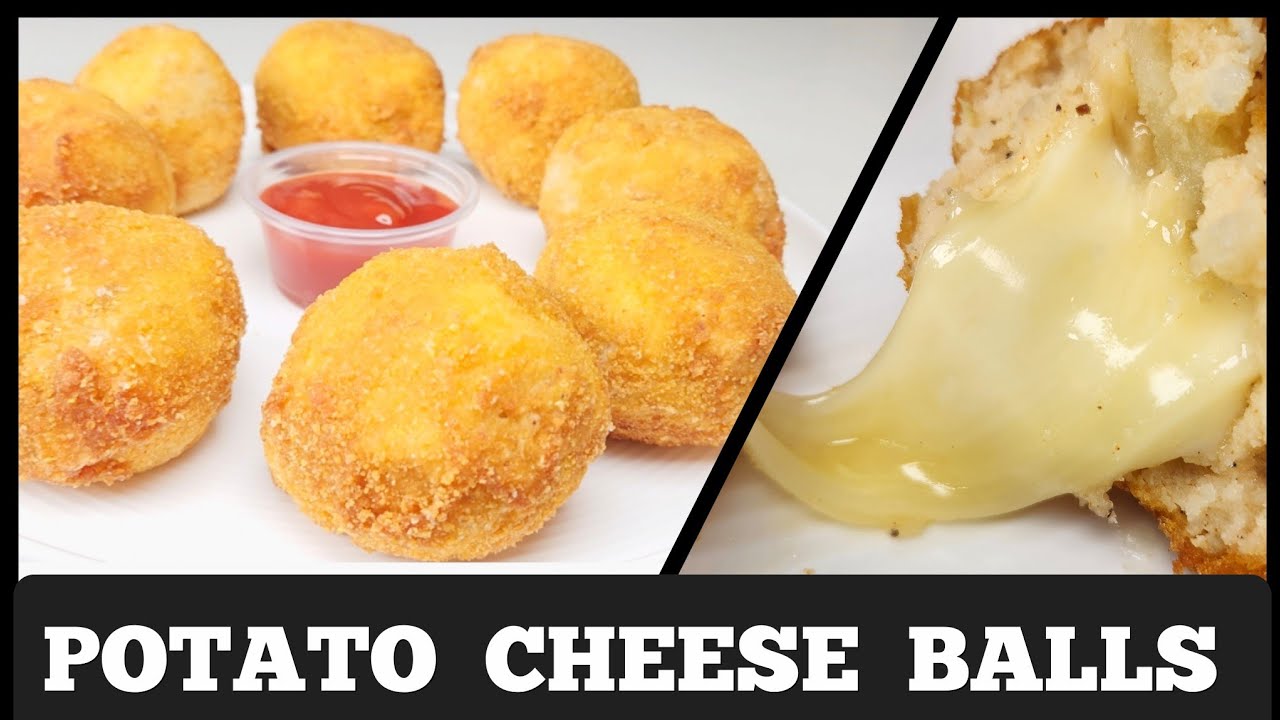 How To Make Fried Potato Cheese Balls - YouTube