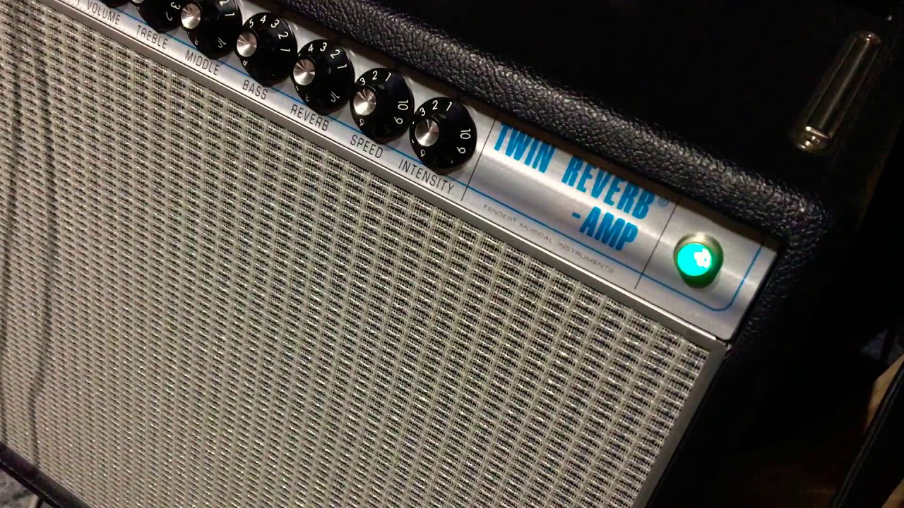 Fender Twin Reverb 68 - YouTube