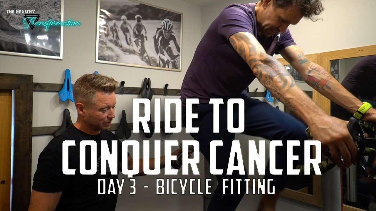 Trek Bicycle Fitting | Cycling Training to Conquer Cancer | Day 3 - YouTube