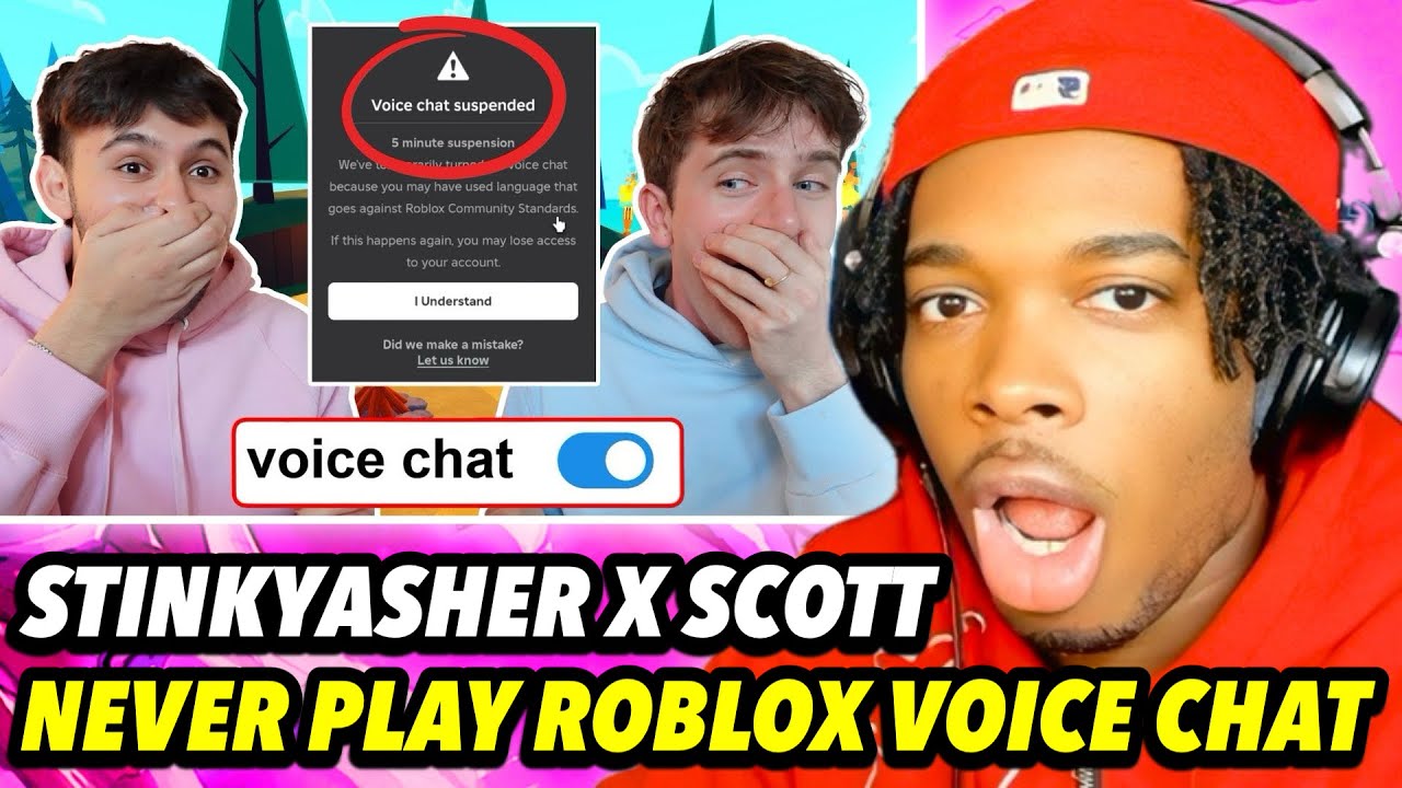 StinkyAsher can NEVER play Roblox voice chat again after this...😭 (ft. Scott Kress) - YouTube
