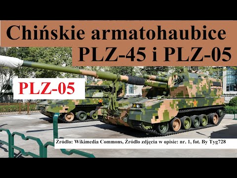 Chińskie armatohaubice  PLZ-45 i PLZ-05