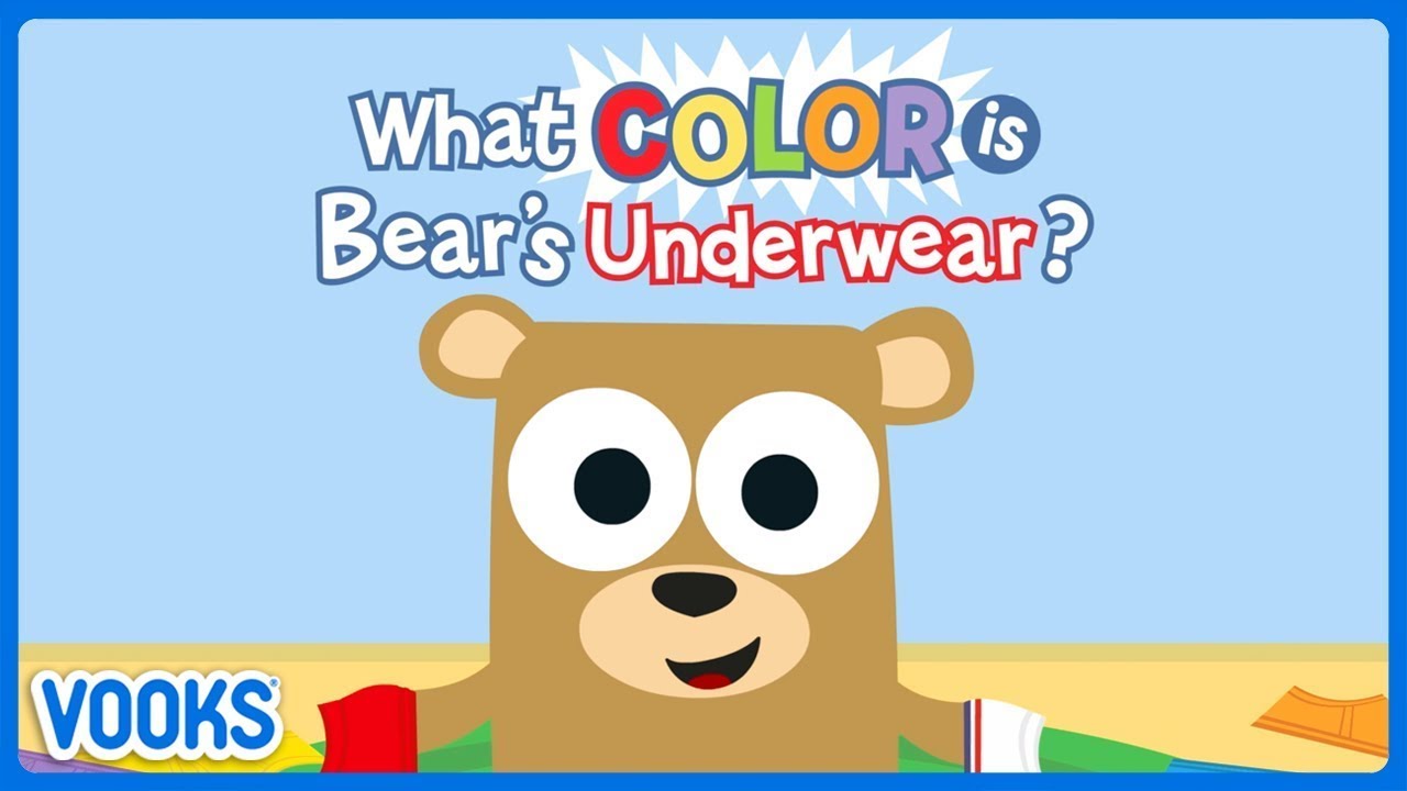 What Color is Bear's Underwear? | Read Aloud Kids Book | Vooks Narrated ...