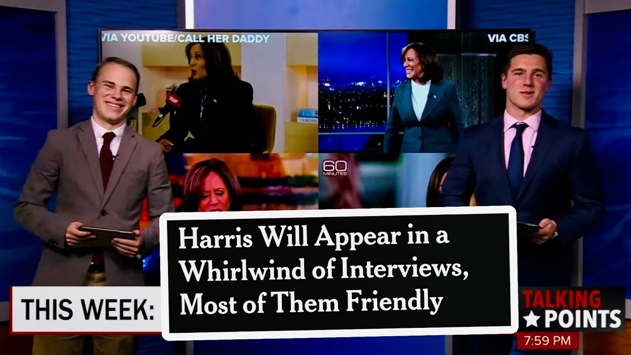 Kamala Harris Goes on the “Call Her Daddy” Podcast and “60 Minutes ...