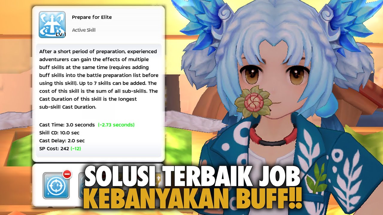 SOLUSI TERBAIK CHARACTER ATAU JOB KEBANYAKAN BUFF!! ROM CLASSIC ZENY ...