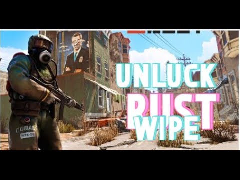 Unlucky mini wipe in rust / Rust / Раст - YouTube