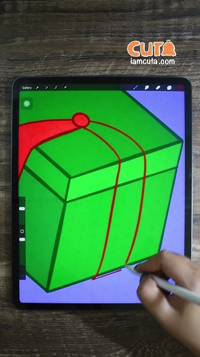 How To Draw Christmas Gift Boxes 🎁 #procreate #drawing #easydrawing ...