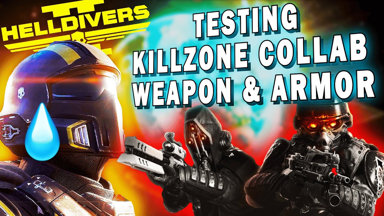 Helldivers 2 |Testing Killzone Collab Weapon & Armor!! - YouTube