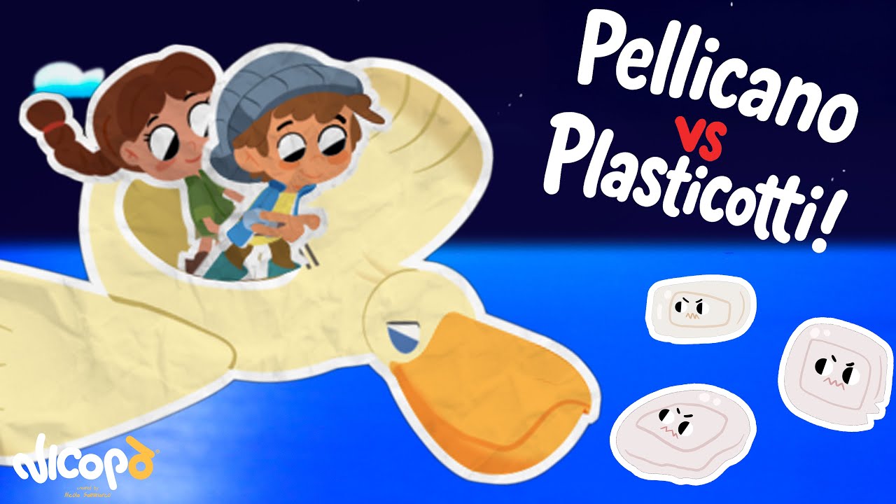 💥🐦PELLICANO in aiuto contro i PLASTICOTTI!👾 - YouTube