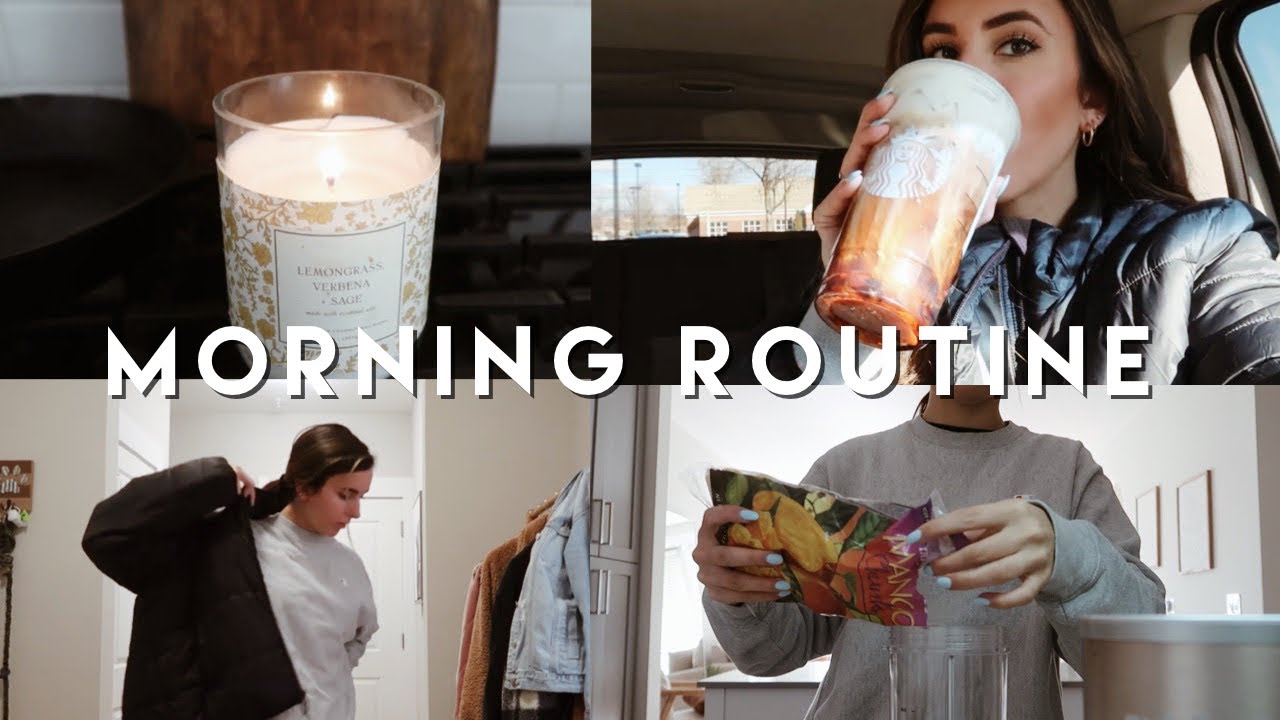 WINTER MORNING ROUTINE 2021 | Getting in good morning habits in 2021 ...