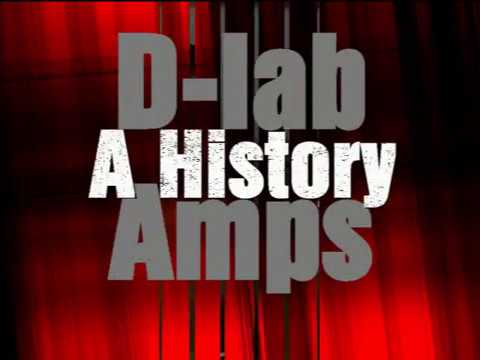 D-Lab Electronics Tube guitar amp picture History cool music Thanks friends - YouTube