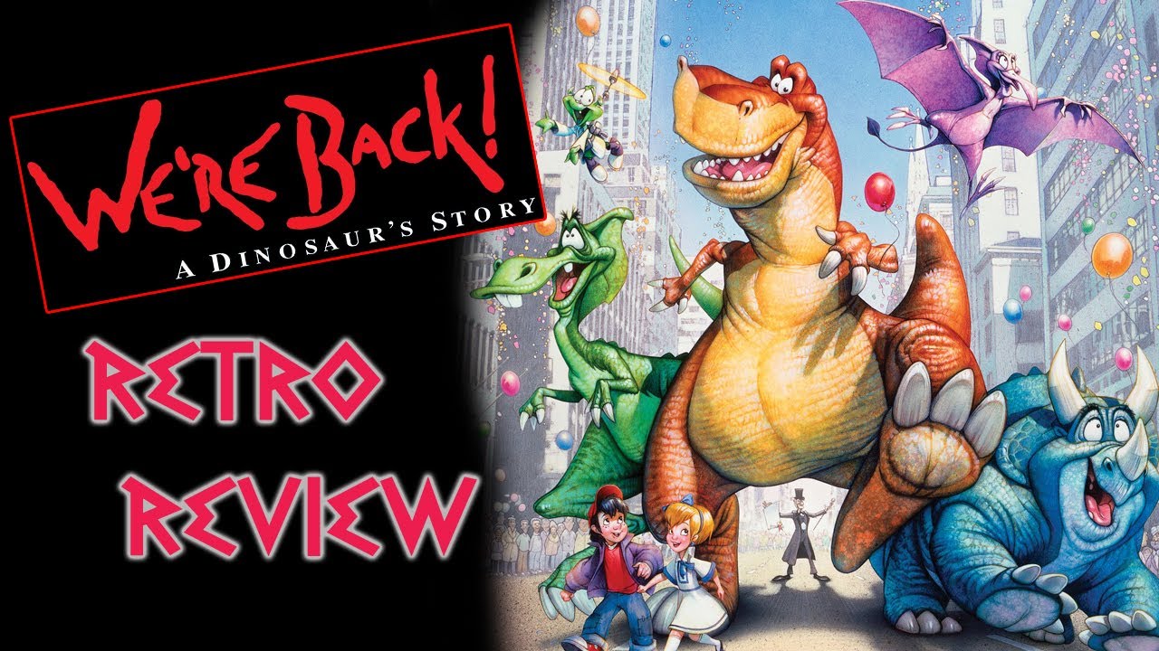 Were Back a Dinosaur Story retro Animated movie Review - YouTube