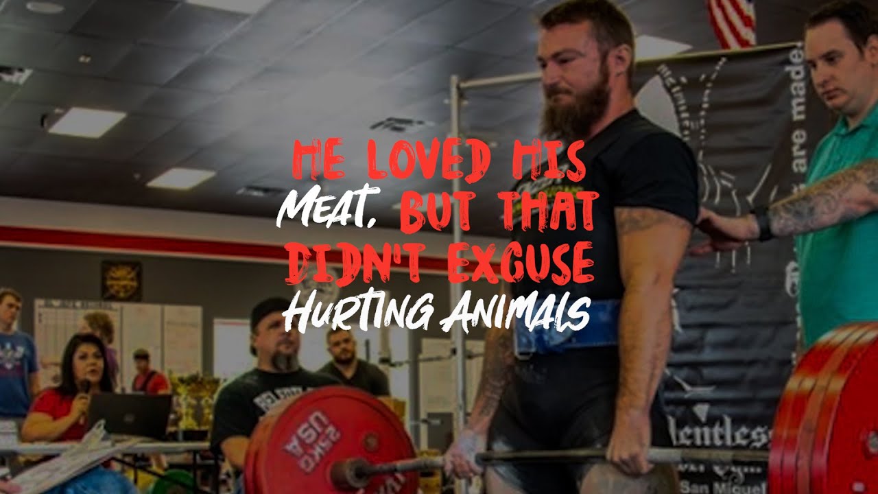 Powerlifter Douglas Tice Goes Vegan ️ - YouTube