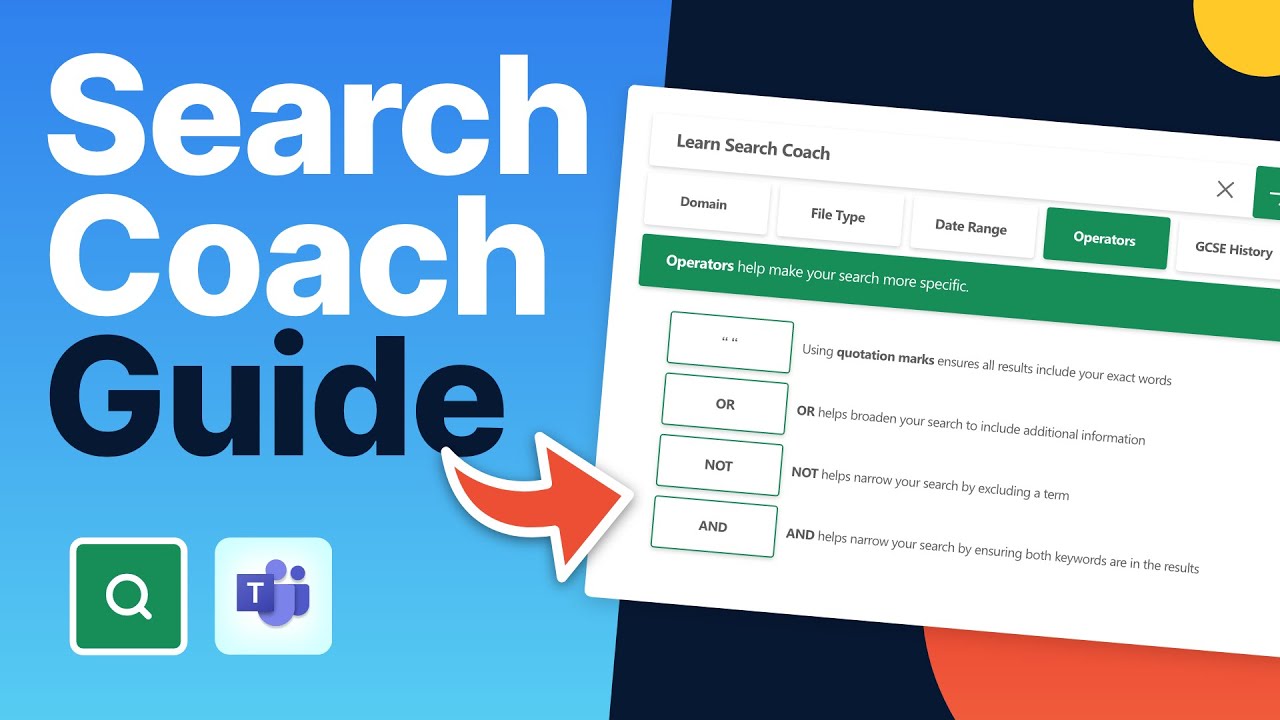 Search Coach | Everything you need to know | Microsoft Teams - YouTube
