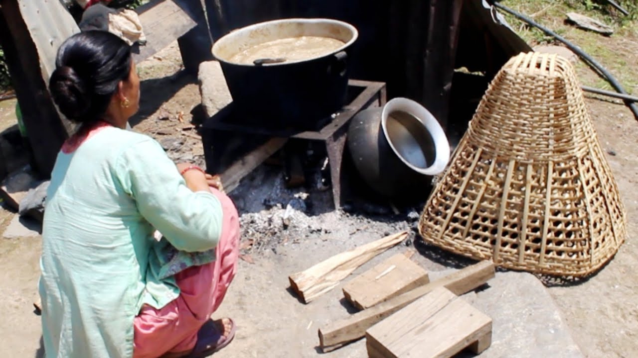 Traditional lifestyle in nepal Rural activities villages life - YouTube