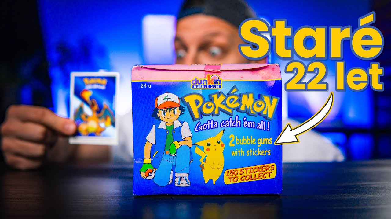 Otevíráme staré Pokémon balíčky! - YouTube
