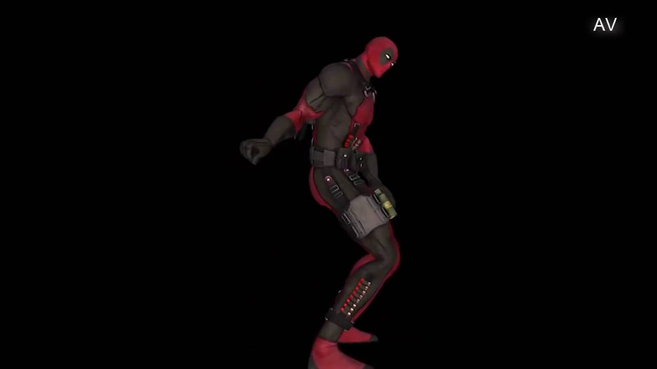 Deadpool dancing to Thriller by Michael Jackson - YouTube