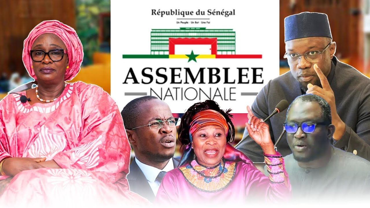 🔴 Direct Assemblée nationale : La ministre de la justice Yassine Fall ...
