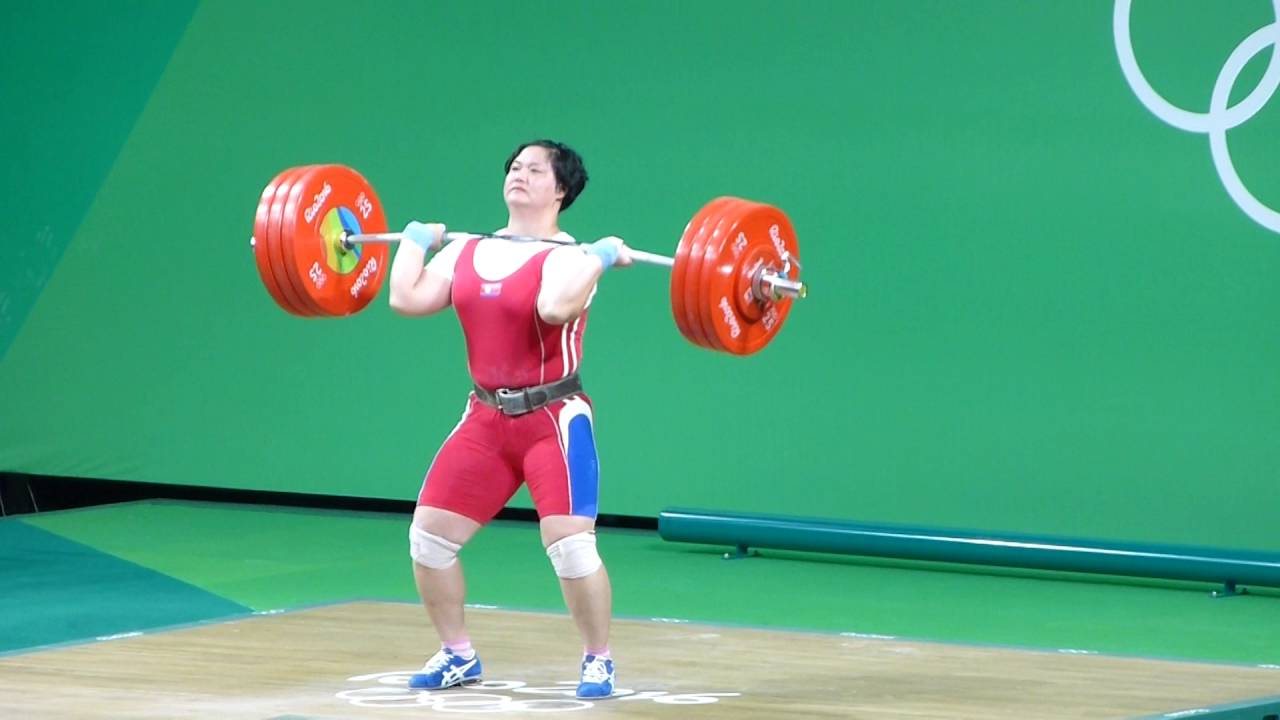 Kuk Hyang Kim Women +75 kg Clean and Jerk 175 kg - YouTube