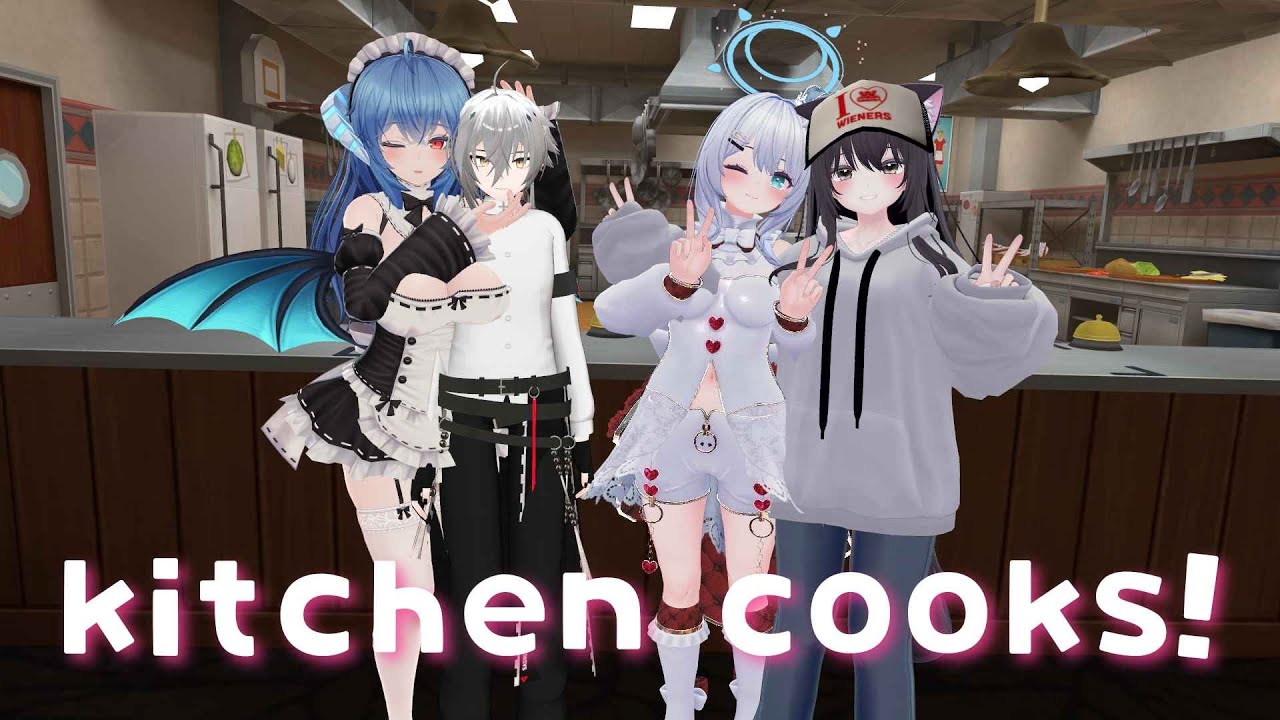 VRChat【Kitchen Cooksǃ】レストラン経営11/4 - YouTube