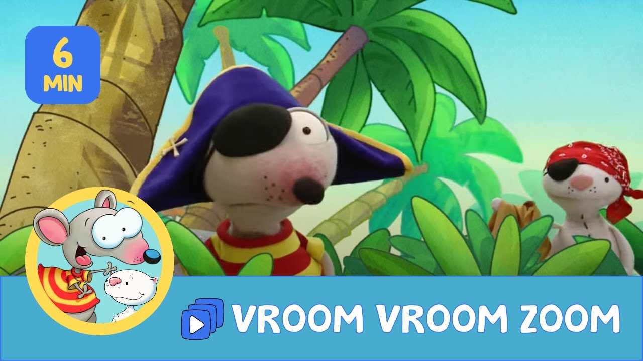 Toopy and Binoo | Raise Me Flag Matey ⚓️ | Vroom Vroom Zoom - YouTube
