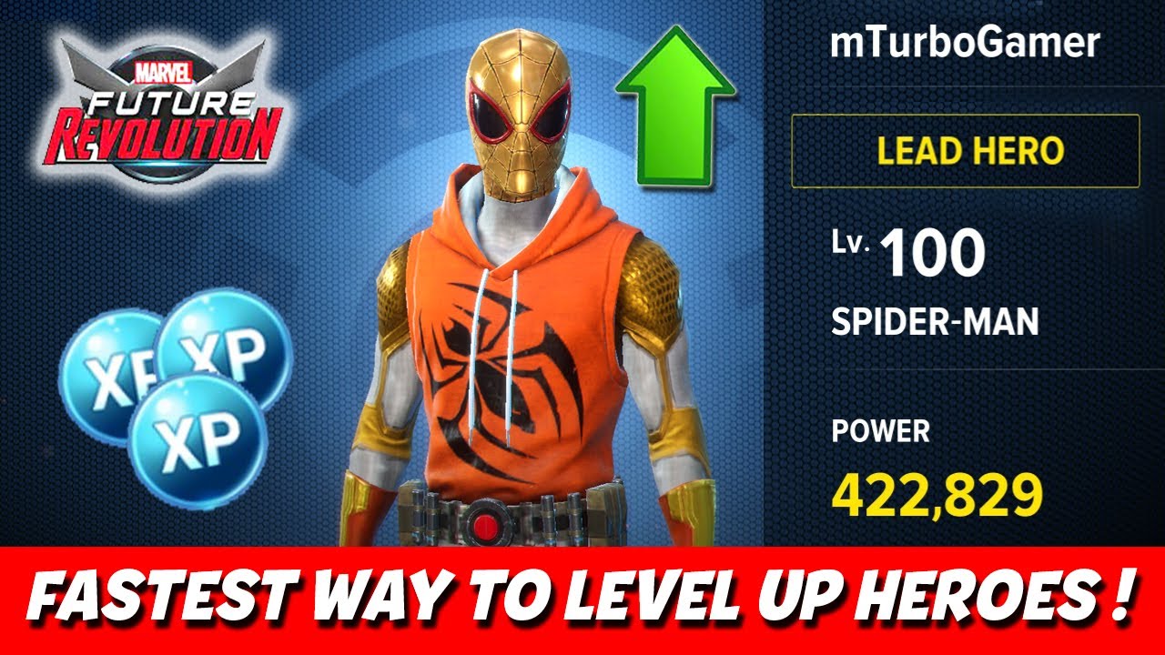 FASTEST WAY TO LEVEL UP YOUR CHARACTERS ! MARVEL FUTURE REVOLUTION ...