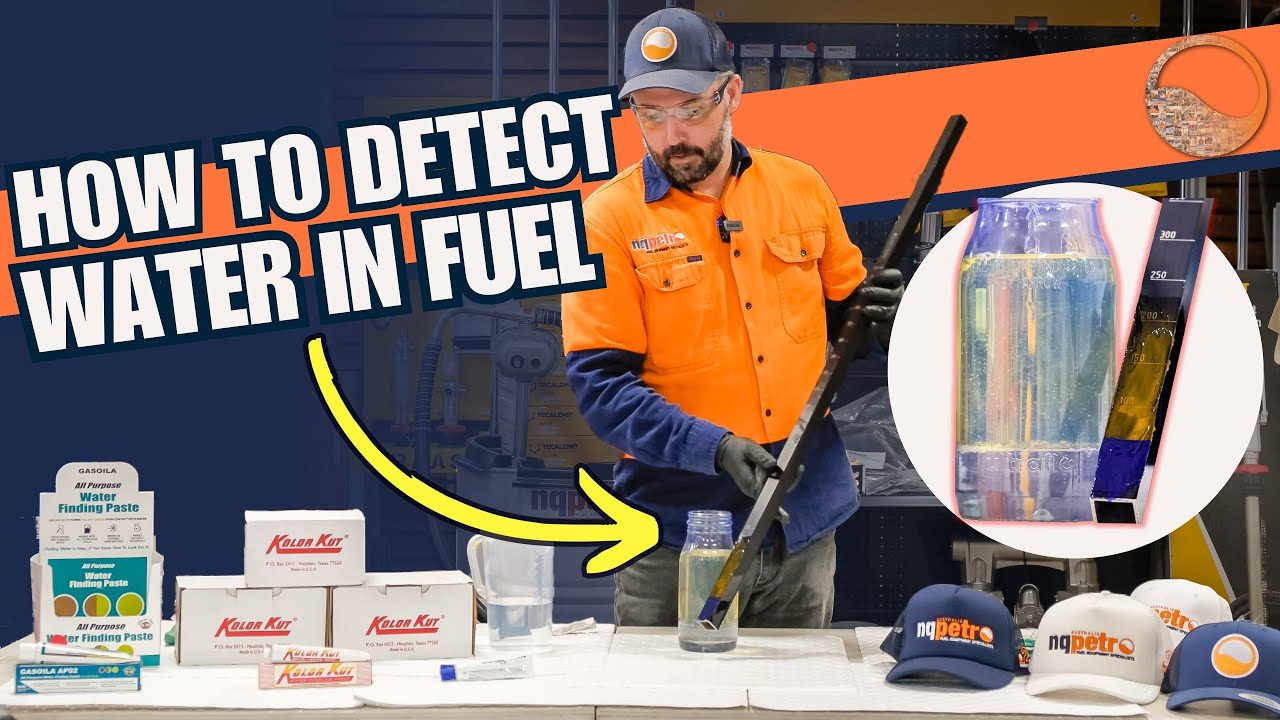 How to Detect Water in Fuel | Water Finding Paste - YouTube