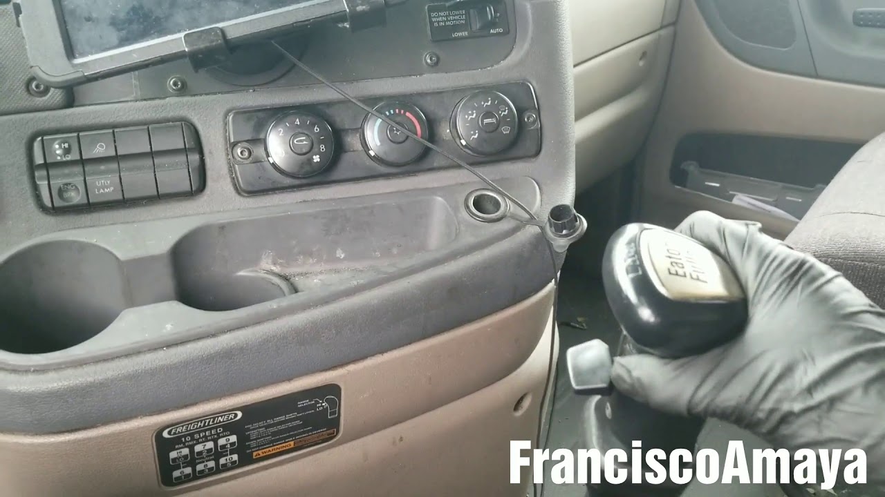 Transmission shifter stick bad bushing malo palanca de cambios ...