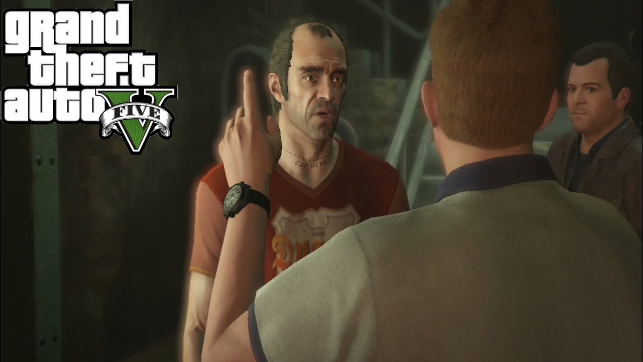 Gta 5 Michael and Trevor Mission | By The Book Mission | #29 #leuz ...