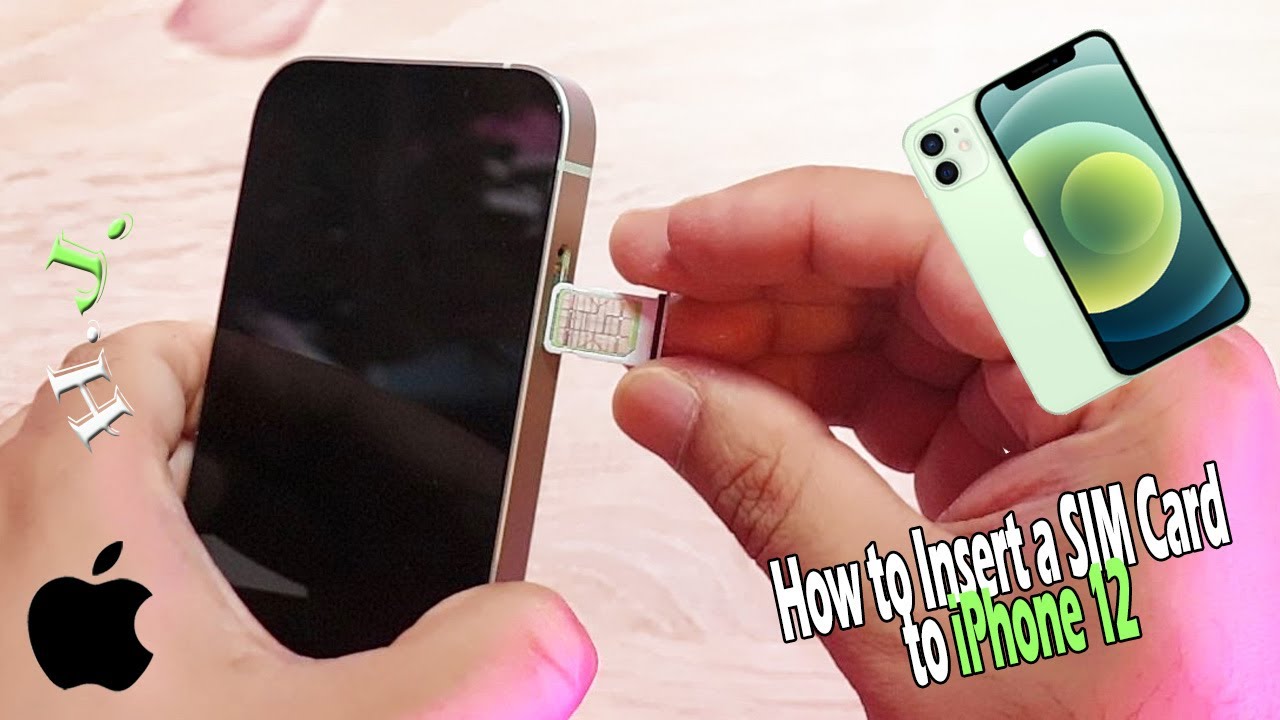 How to Insert a SIM Card to iPhone 12, 12 mini, Pro, & Pro Max - YouTube