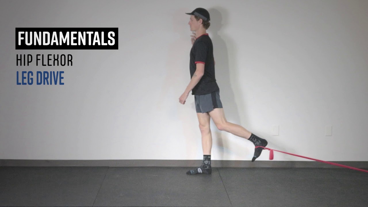 Assisted Hip Flexor Knee Drive - YouTube