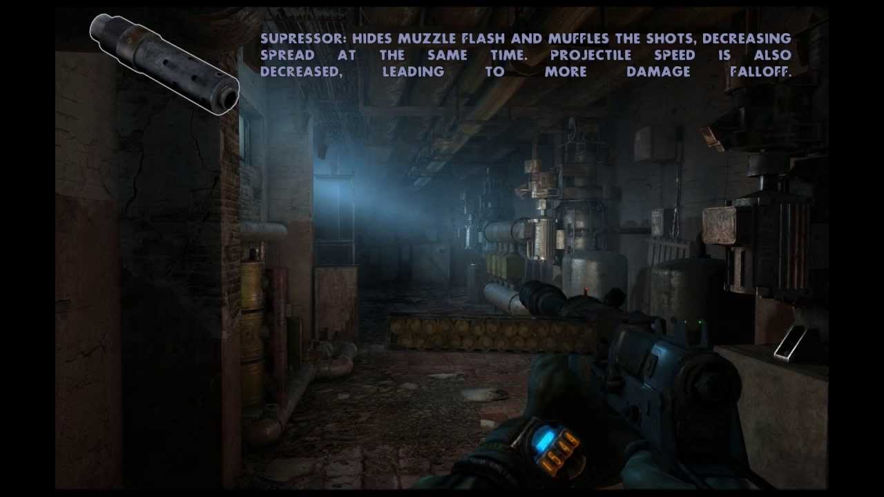 TEST: Metro: Last Light Weapons (Bastard assault rifle) - YouTube