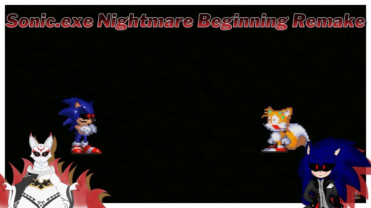 Exetior Reacts Sonic.exe Nightmare Beginning Remake! Endings/Secrets ft ...