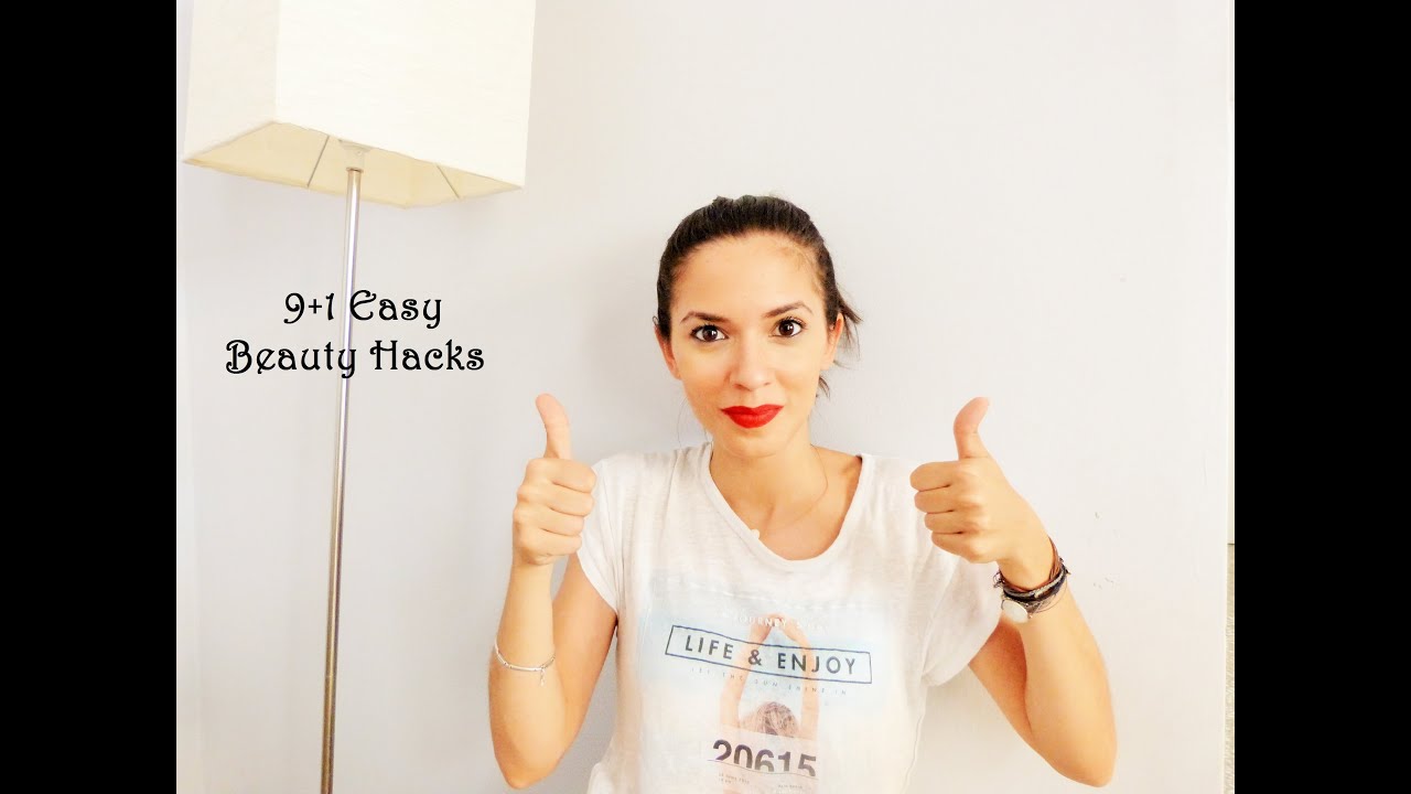 9 1 Easy Beauty Hacks Youtube