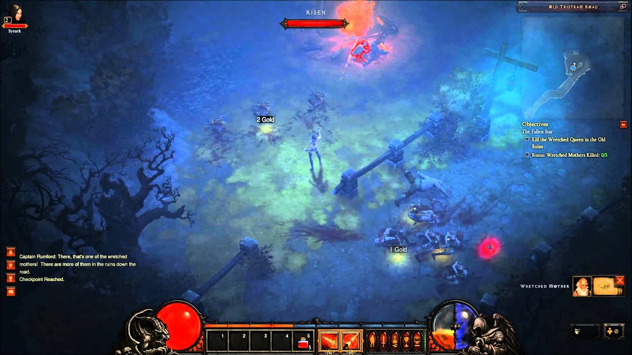 Diablo 3 Beta Patch- Graphics and UI update part 1 - YouTube