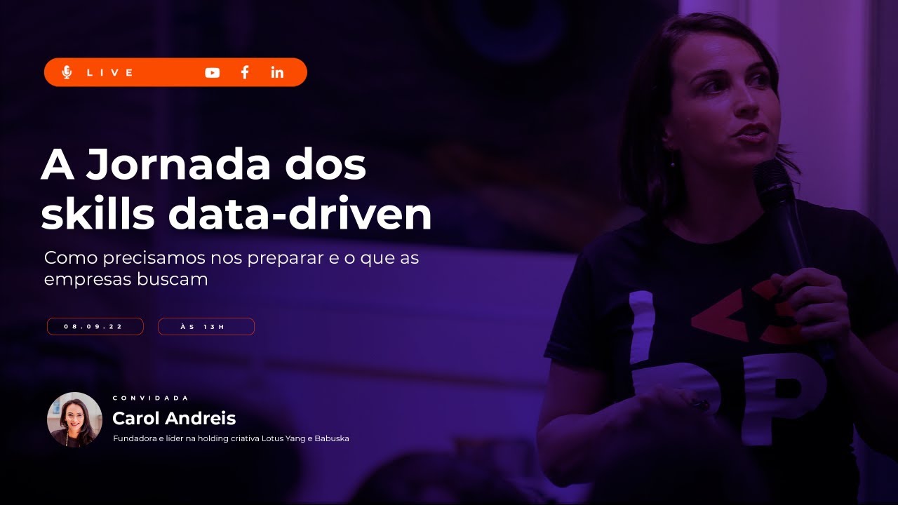 A jornada dos skills Data Driven - YouTube