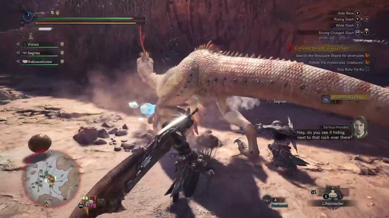 Monster Hunter World with the squad in: Chicken Troubles - YouTube