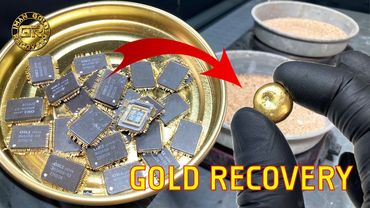 Gold Recovery from Very Old ic Chips | The Results Were Shocking | Gold ...