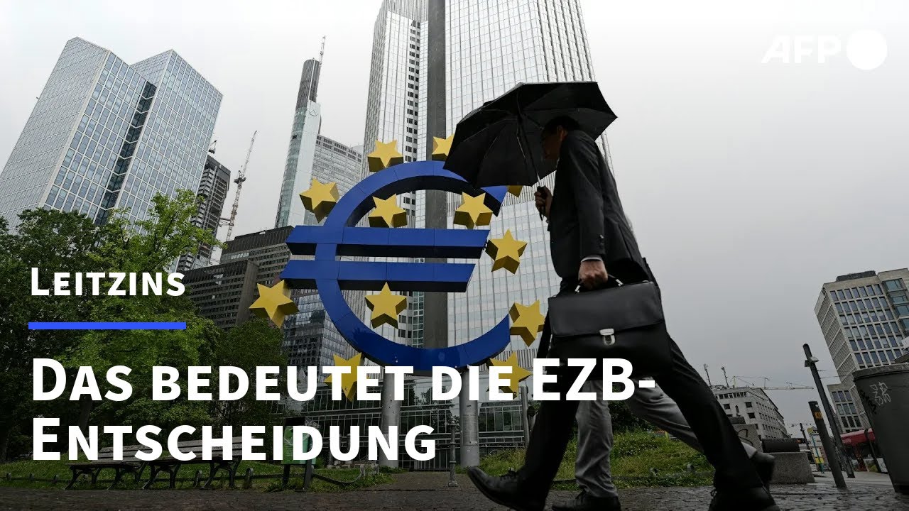 Kurz erklärt: Das bedeutet die EZB-Zinspolitik für Verbraucher | AFP ...