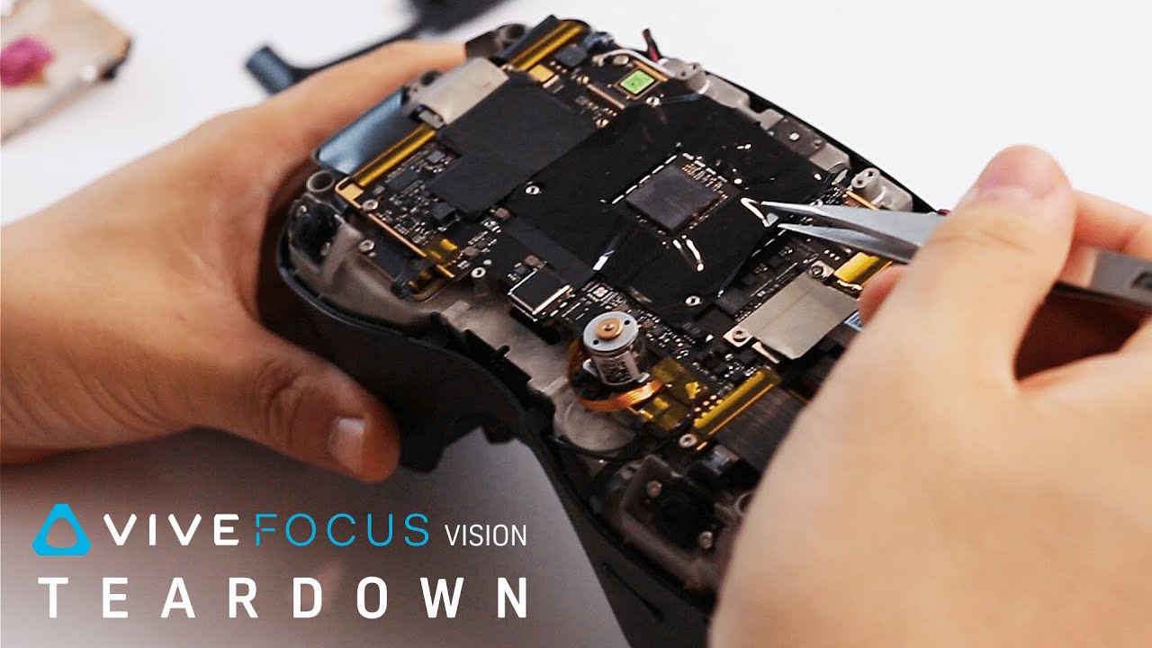 VIVE Focus Vision Teardown - YouTube