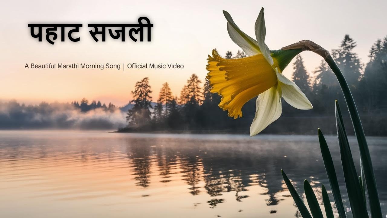 🌅 पहाट सजली – A Beautiful Marathi Morning Song | Official Music Video 🎶 ...