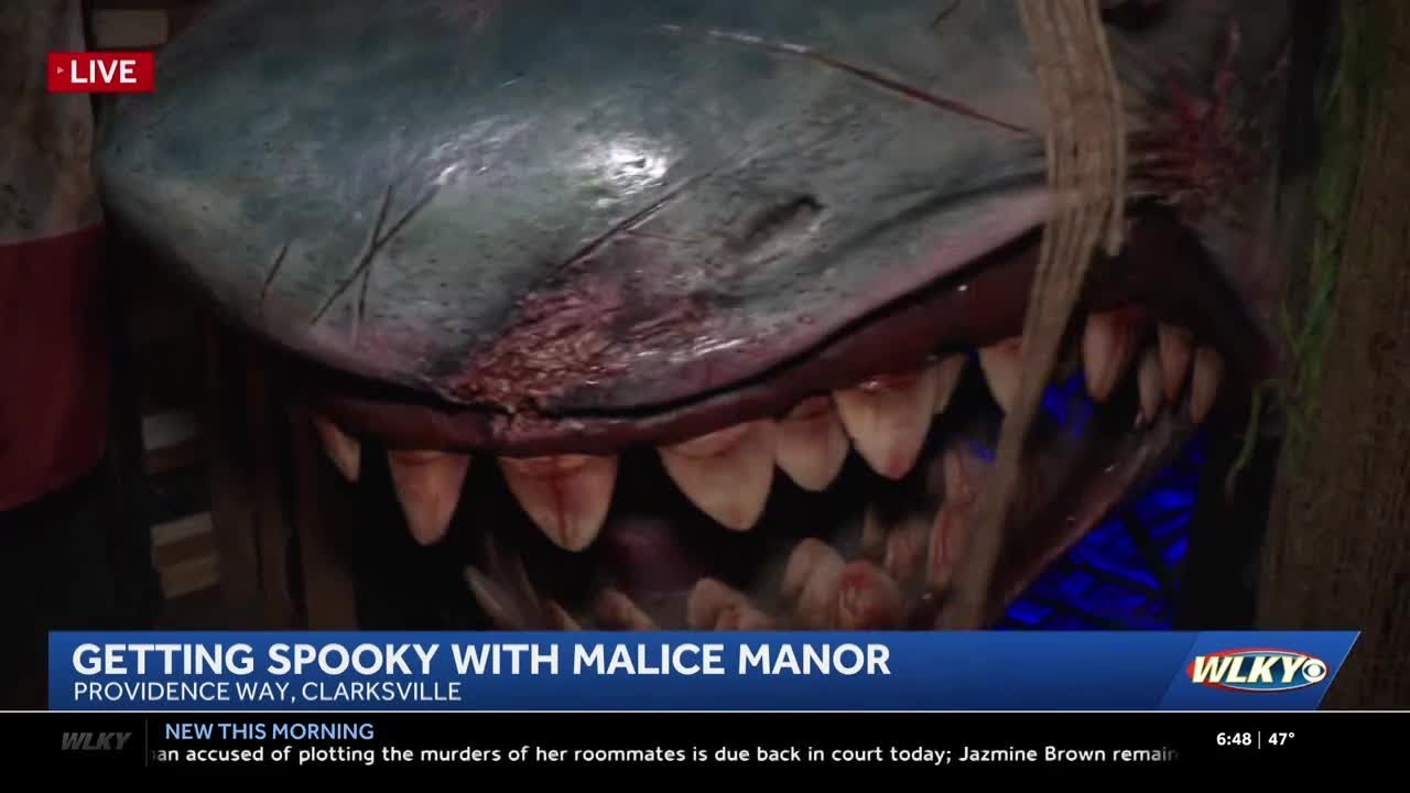 It's the final weekend of the Malice Manor Haunted House in Southern ...